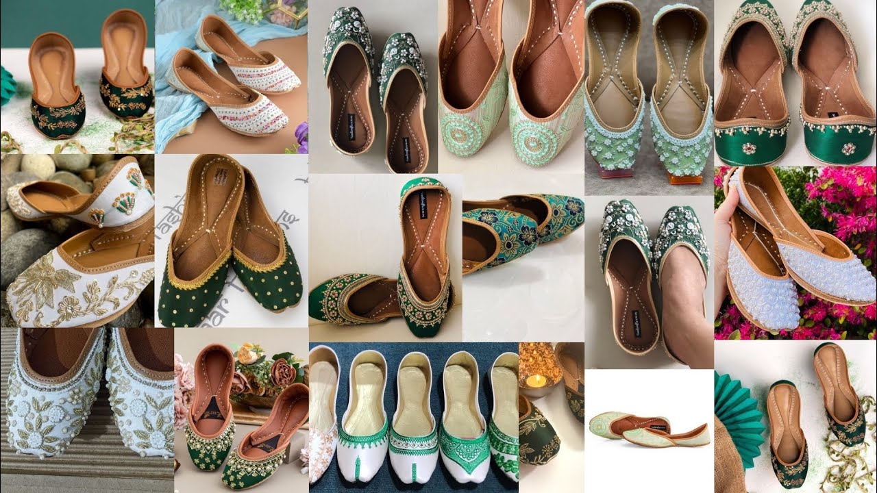 khussa design for 14 August/ latest design - YouTube