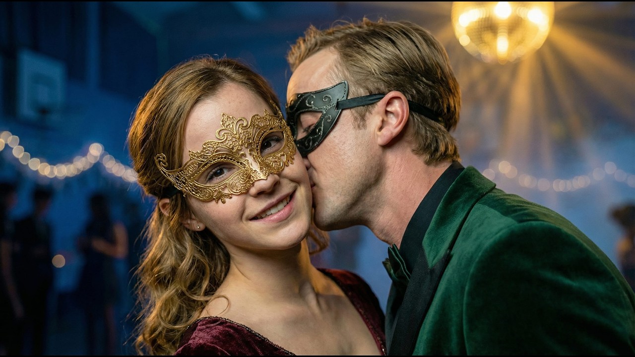 Hogwarts High: Draco and Hermione at the Masquerade Ball! Ron, Harry ...
