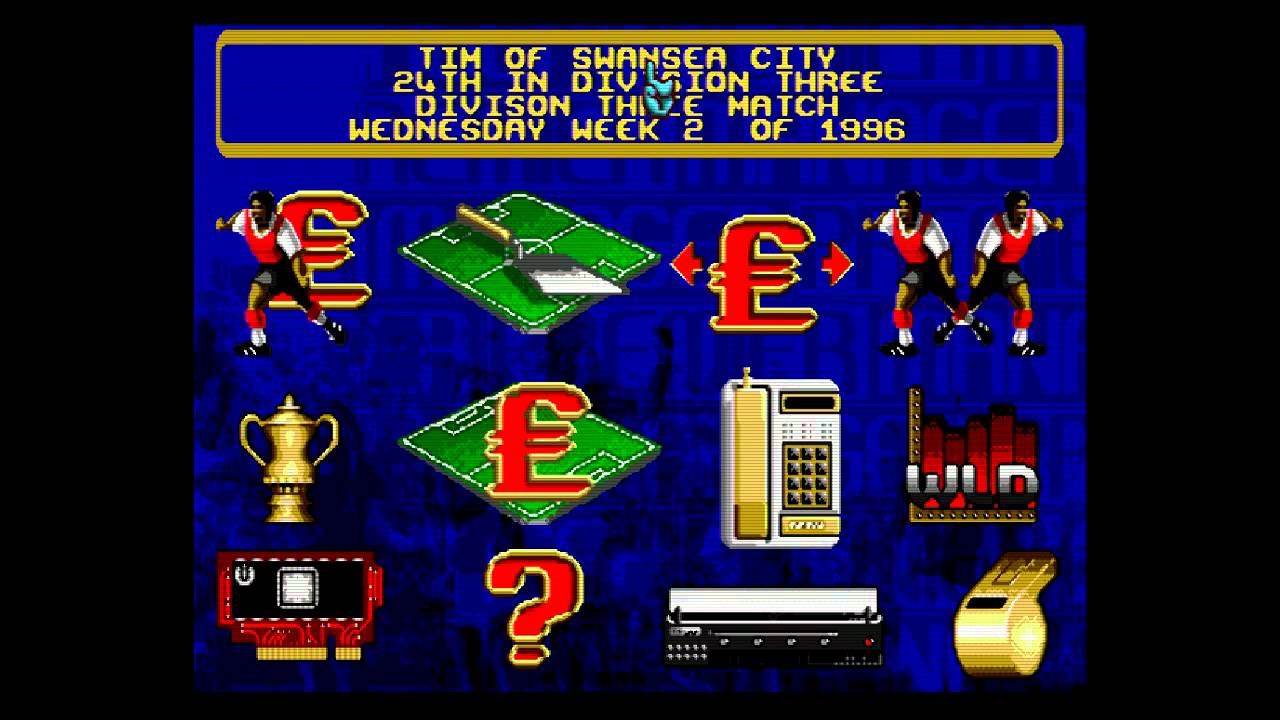 Premier Manager 97 Megadrive Part 1 - YouTube