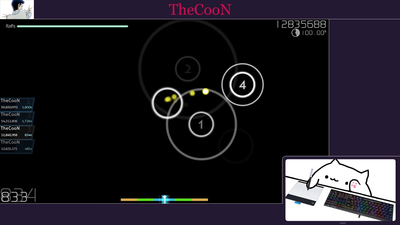 osu!live feat. ppcat: Soraru x Mafumafu - Zen Zen Zense [Comet AR10][SS ...