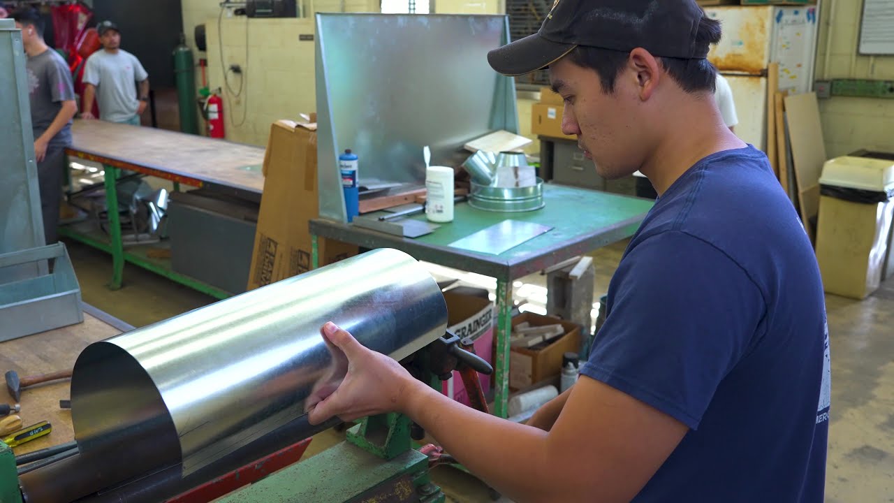 Honolulu CC: Sheet Metal & Plastics Technology Program - YouTube