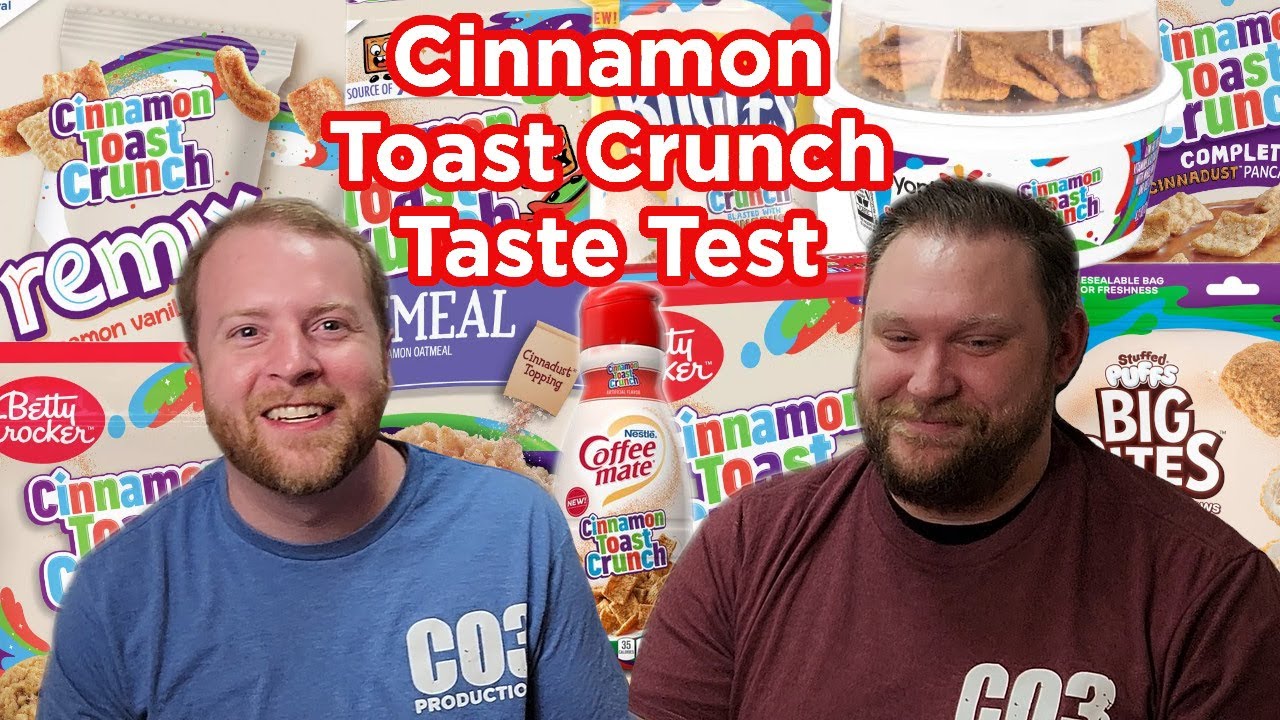 Cinnamon Toast Crunch Taste Test - YouTube