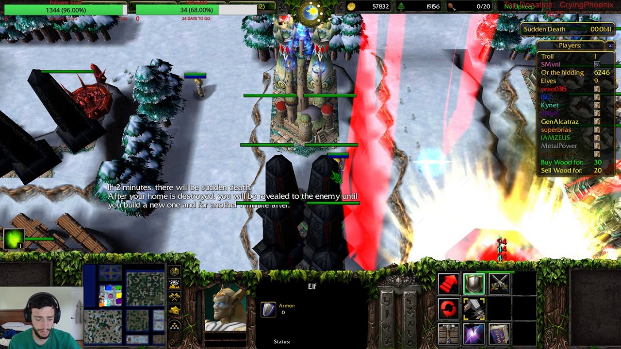 Warcraft 3: Troll vs Elves! #2 - YouTube