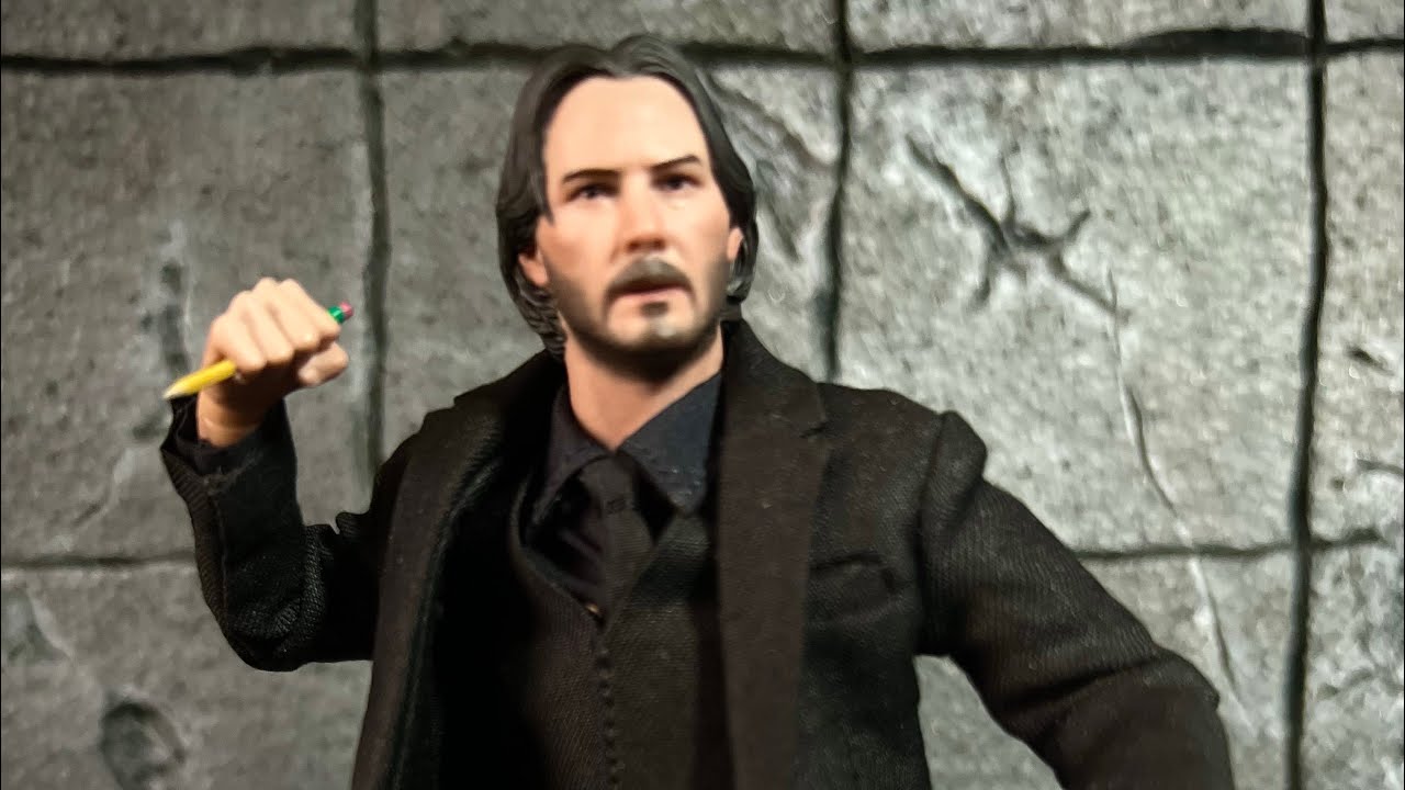 Welcome back Mr. Wick - Manipple Studio 1:12 Mr. Wick figure - YouTube