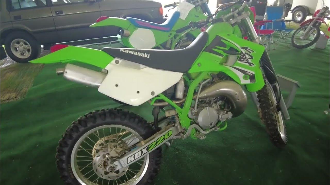 LOT 71, 2001 KAWASAKI KDX 220 - YouTube