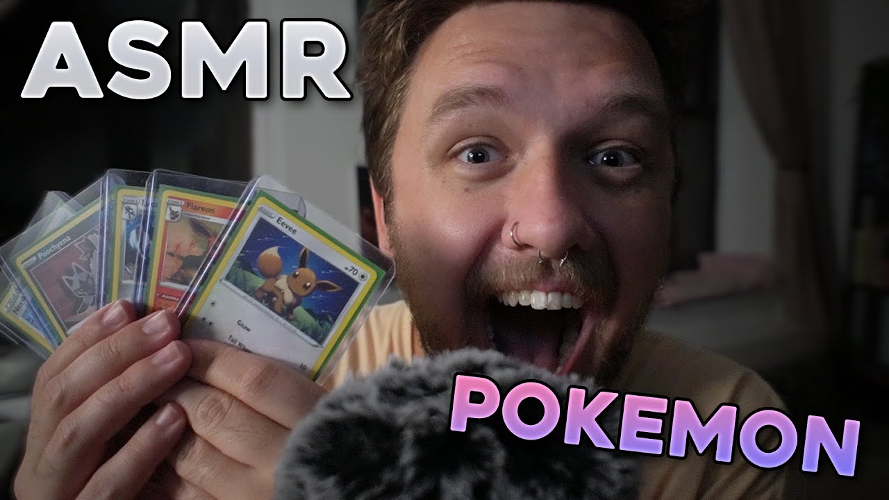 ASMR showing you my favorite pokemon cards - YouTube