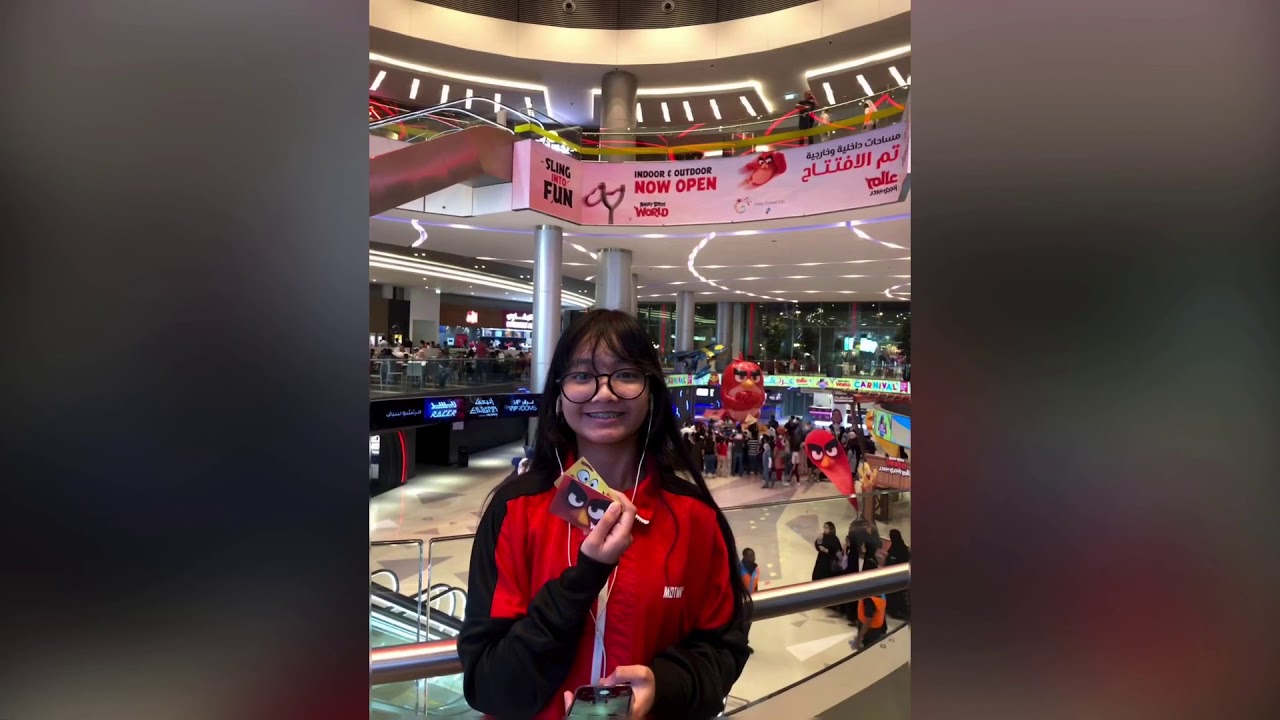 Angry Birds At DFC - YouTube