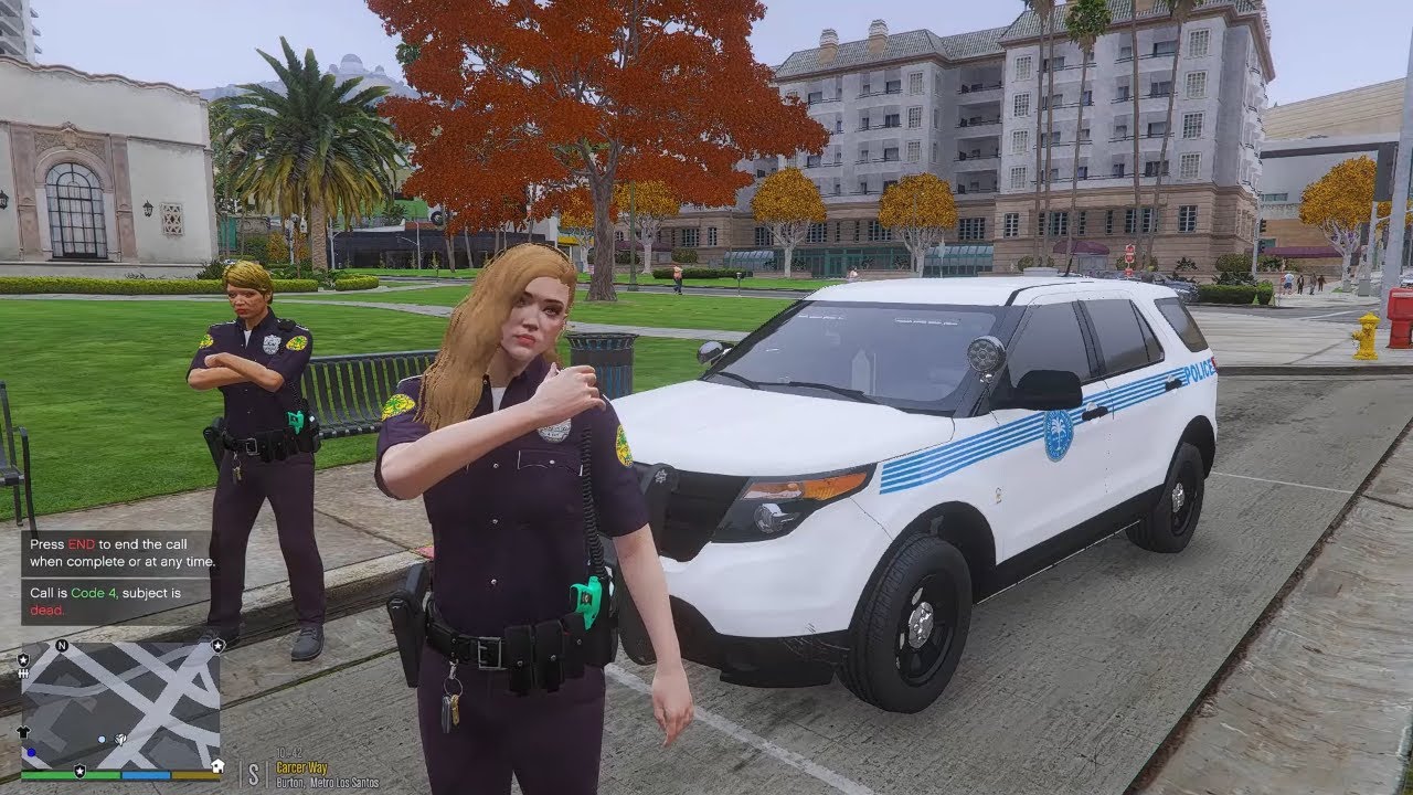 Gta 5 Lspdfr City Of Miami Female Cop Patrol - Miami Vice Mods! #gta # ...