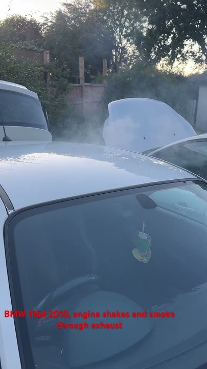Bmw 116d 2010 Engine Shaking And Smoke Through Exhaust Codes 4a5e