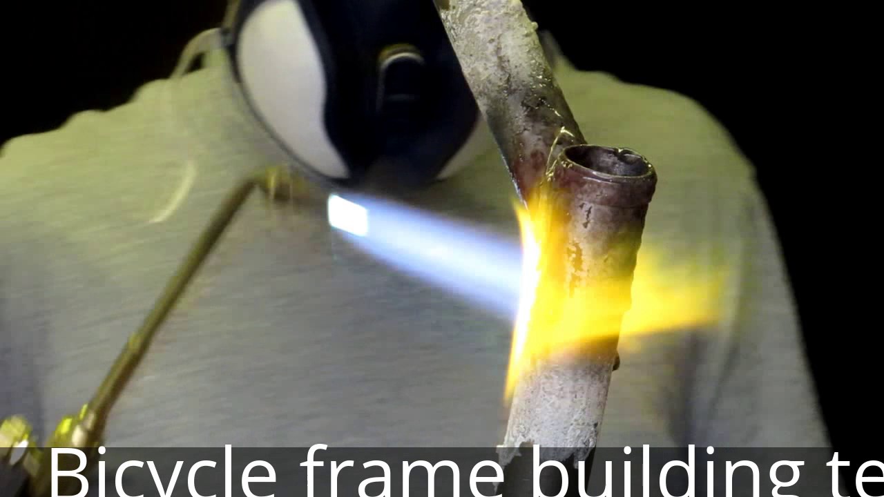 Bicycle frame building techniques - YouTube