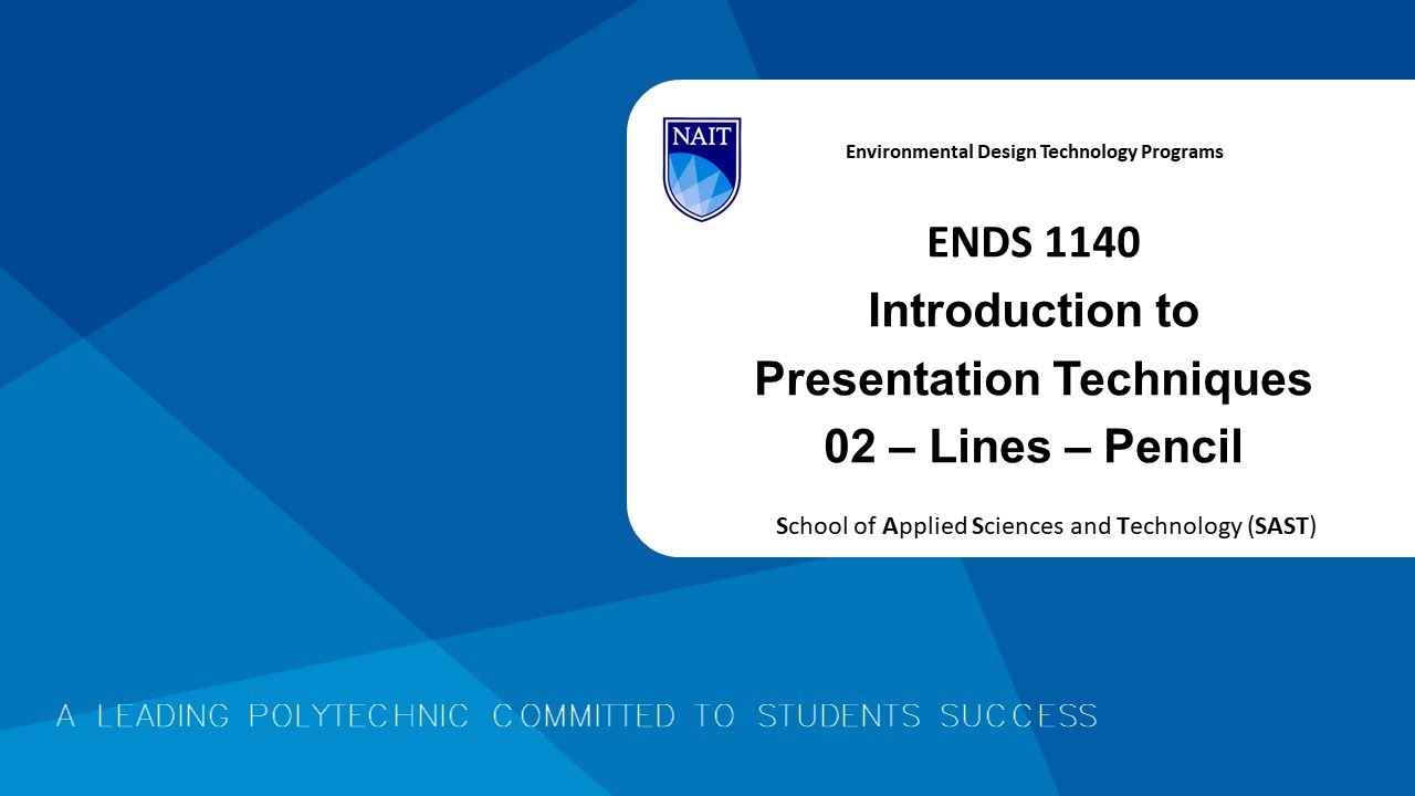 Freehand Drawing - Line using HB pencil demonstration - YouTube