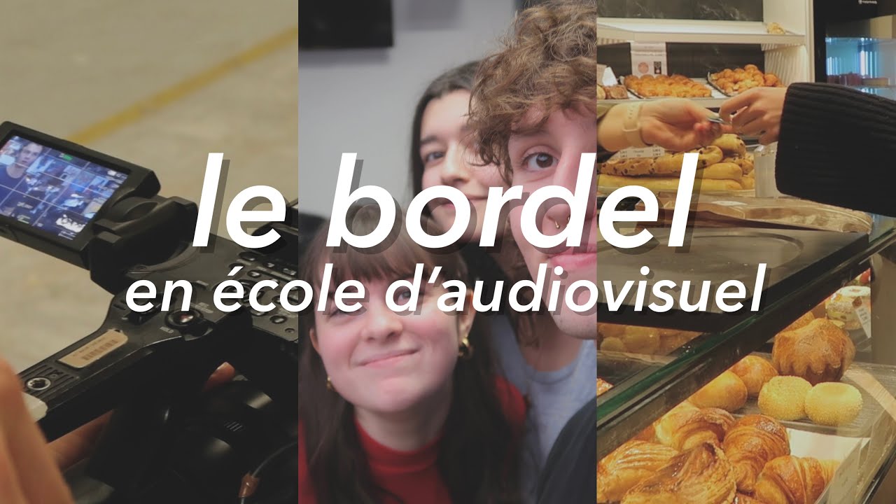 le bordel en école d'audiovisuel (vlog) - YouTube