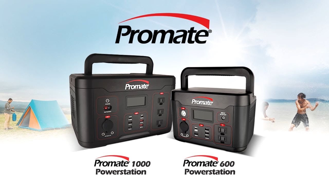 Promate 600 Powerstation & Promate 1000 Powerstation - YouTube