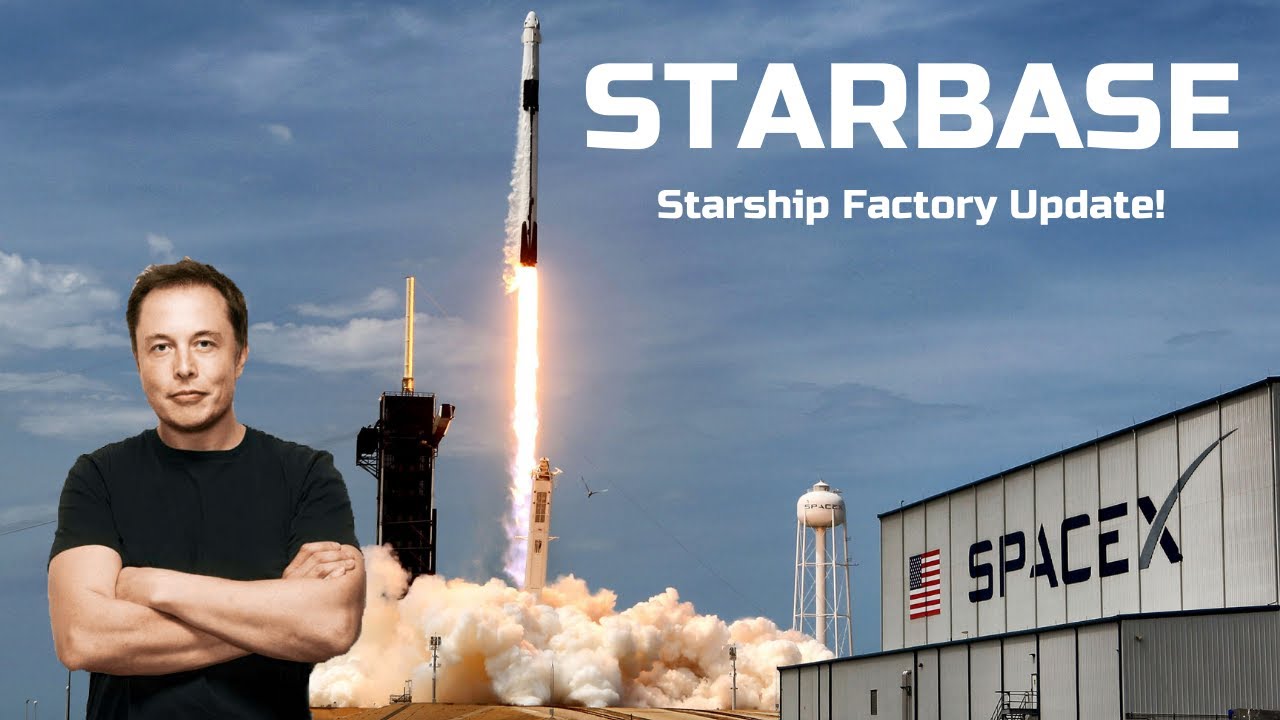SpaceX's Florida Starship Factory STARBASE takes shape! - YouTube