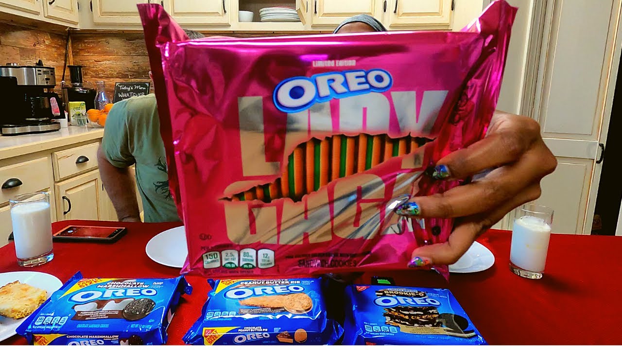 Lady Gaga Oreo and Brookie-O Oreo Review Plus Two More New Oreos - YouTube