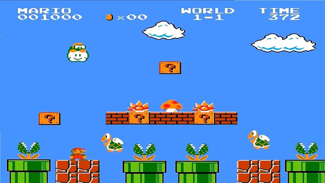 Super Mario Bros HD: Good Luck Mario Part 1 - YouTube