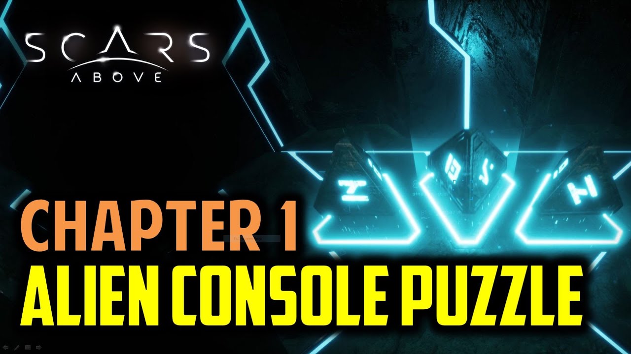 Chapter 1 Alien Artifact & Console Puzzle | Scars Above - YouTube