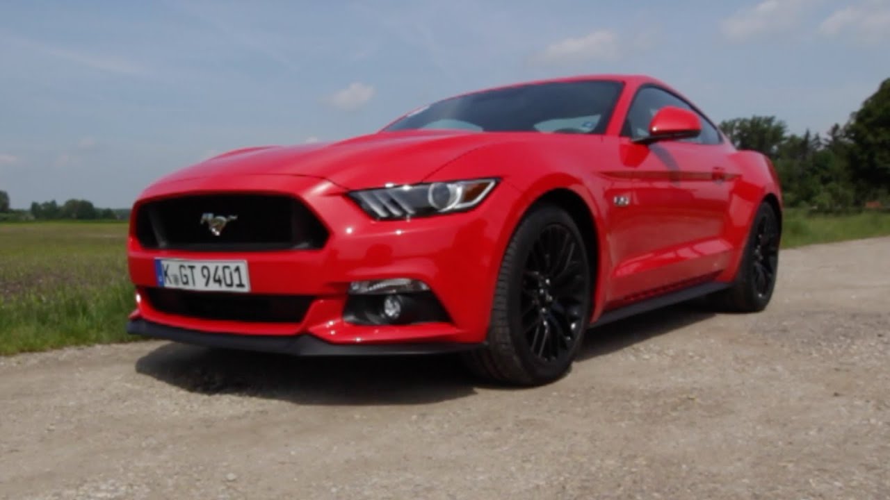 Ford Mustang GT V8 2015 and EcoBoost Test Drive Fahrbericht Review ...