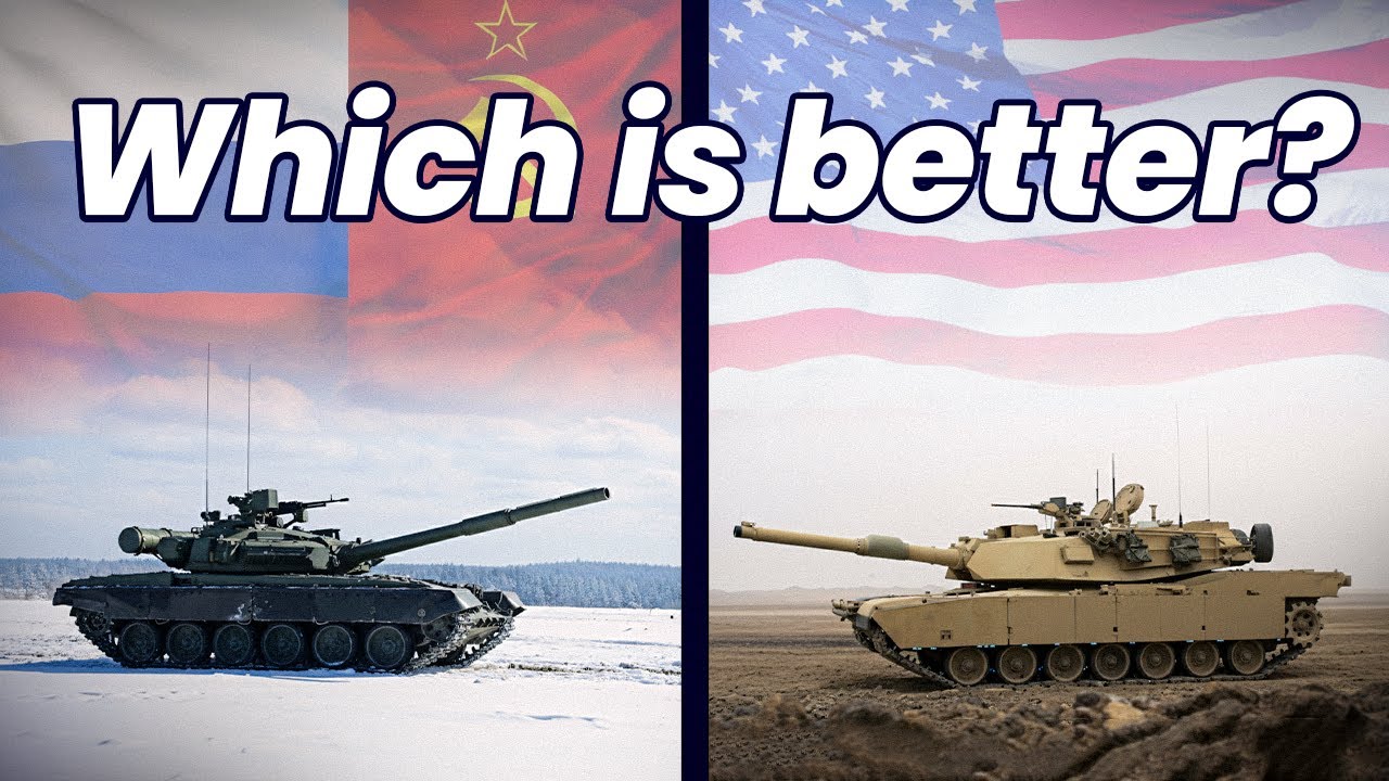 T-80 vs M1 Abrams – Which Main Battle Tank Would Win? - YouTube