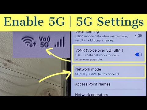 How to Enable 5G on Samsung Galaxy S23 5G | Turn ON 5G | 5G Settings | Activate 5G - YouTube