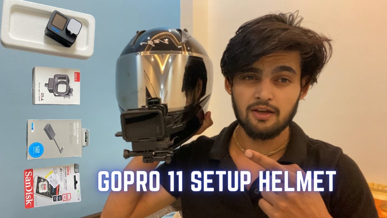 GoPro Hero 11 Setup helmet - YouTube