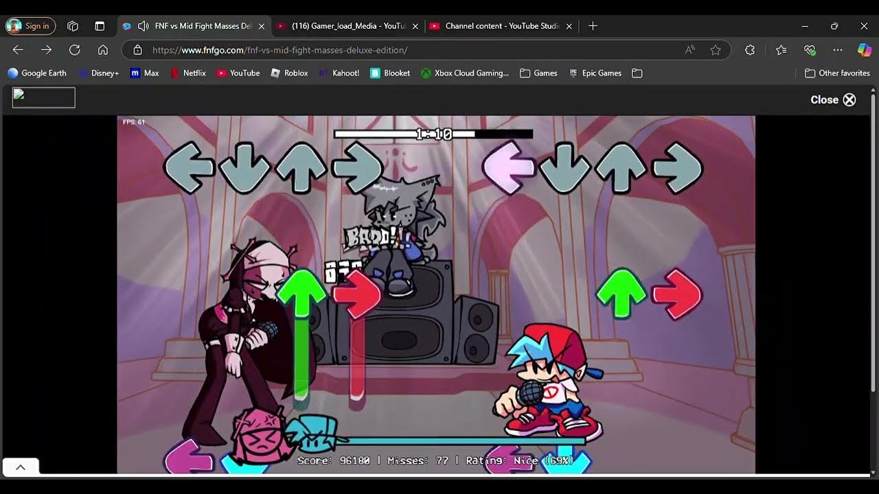 FNF vs Mid Fight Masses Deluxe Edition Part 4 - YouTube