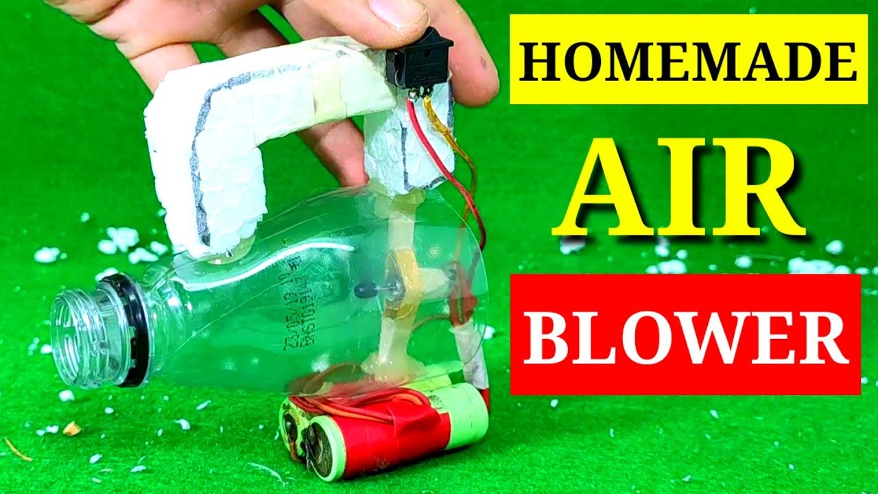 how to make air blower at home || How to Make A Powerful Mini AIR ...