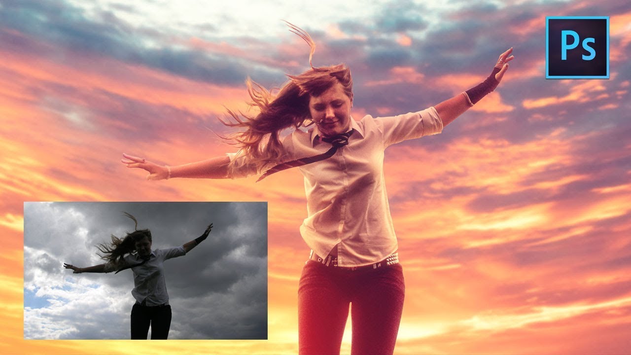 [Photoshop Manipulation] How to Replace Boring Sky with an Sunset ...