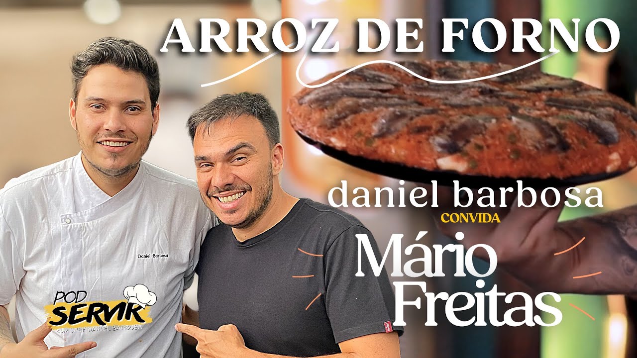 Arroz de Forno com Sardinha | Mário Freitas | PodServir com Chef Daniel ...