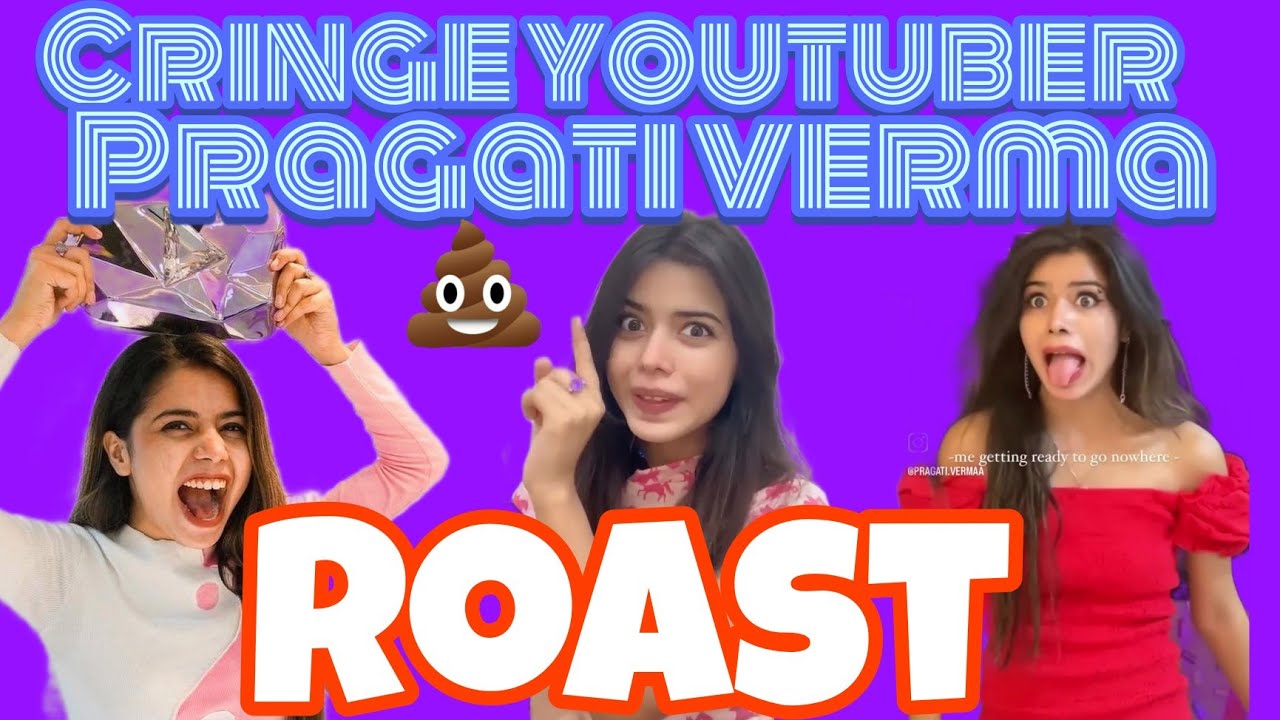 Queen of cringe Pragati verma ☠️#roast #pragativerma #subscribe # ...