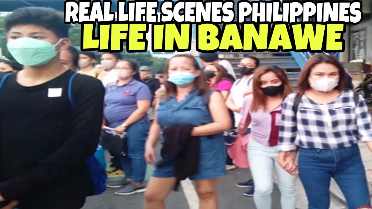SHOCKING LIFE IN BANAWE WALKING TOUR IN QUEZON CITY PHILIPPINES 4K CITY ...