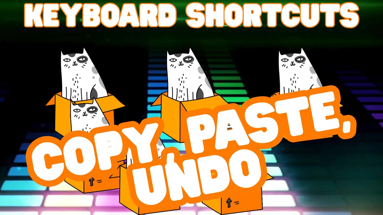 Keyboard Shortcut Song for Kids | Copy, Paste, Undo (Ctrl + C, V, Z ...