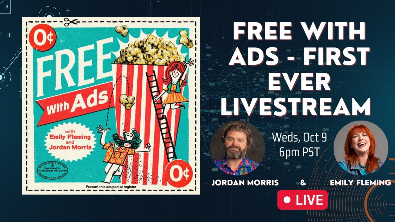 Free With Ads - The First Ever Livestream - YouTube
