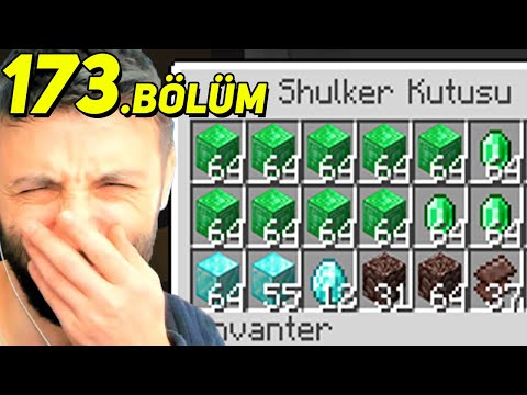 25.000 ZÜMRÜTÜM ÇALINDI 😢 MİNECRAFT (2023) 173.Bölüm