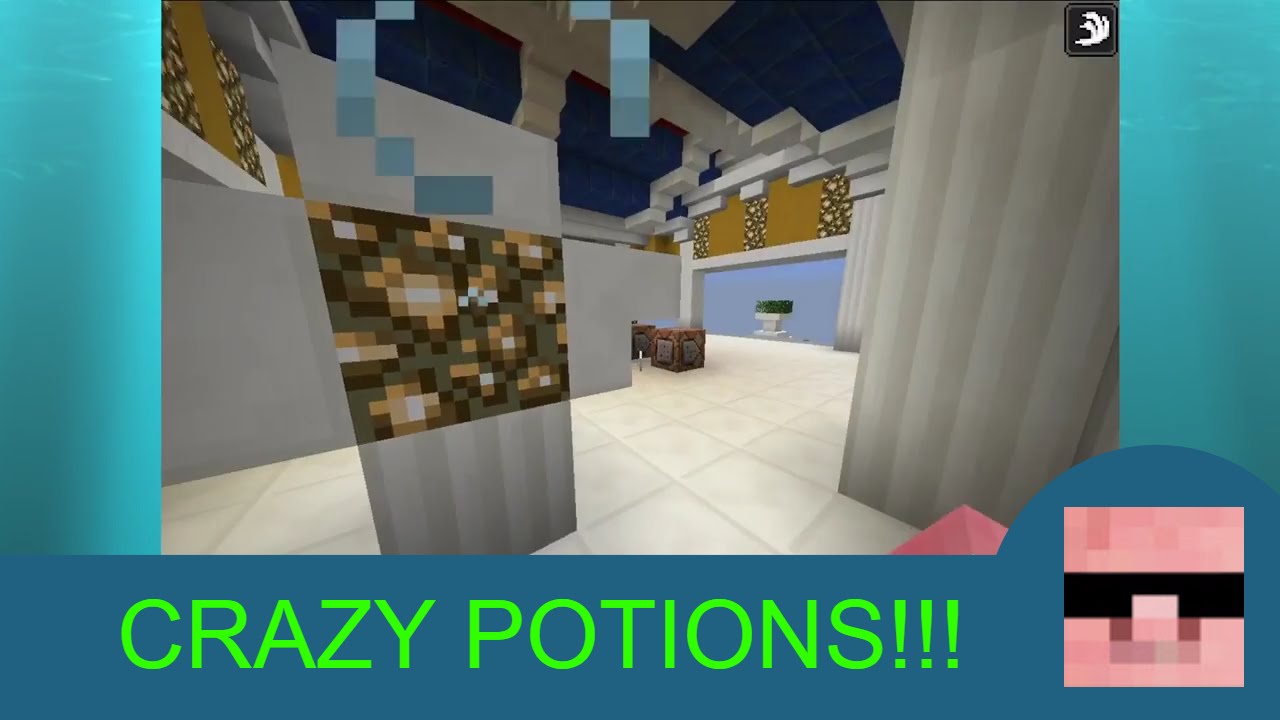Minecraft | INSANE POTION EFFECTS!!! | Command Block Academy #4 - YouTube