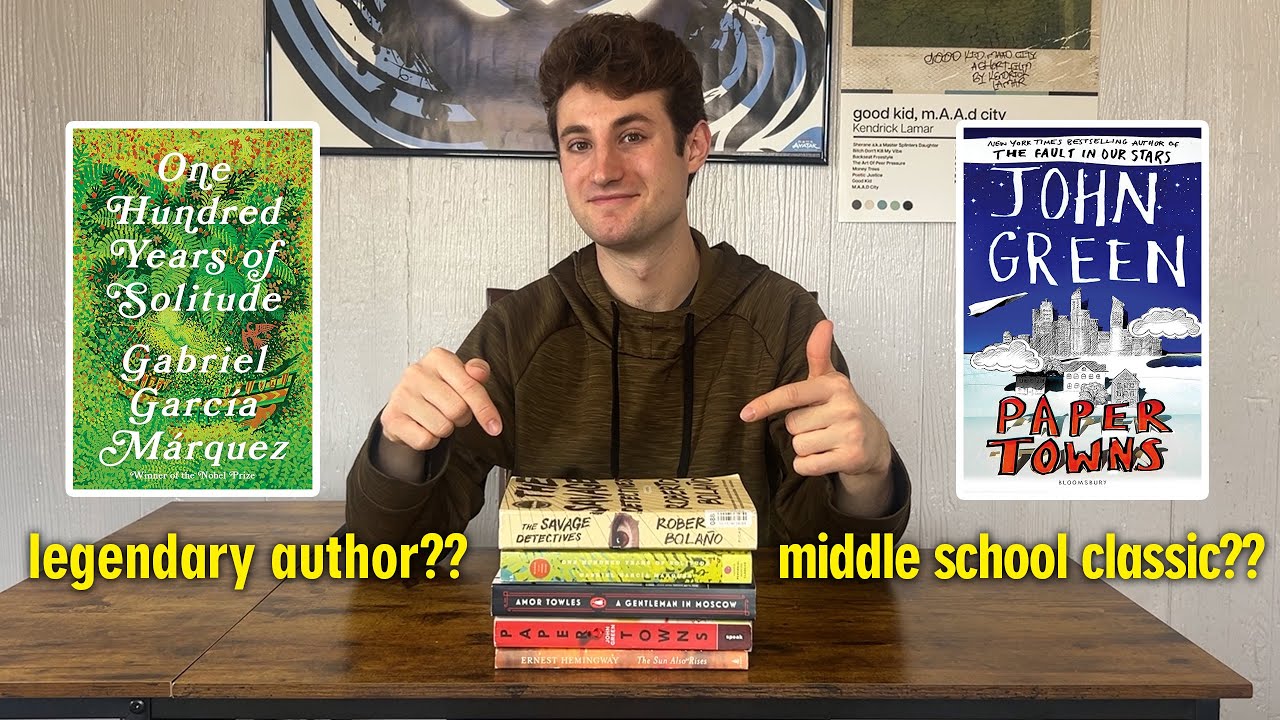 Ranking Books by the FIRST PARAGRAPH - YouTube