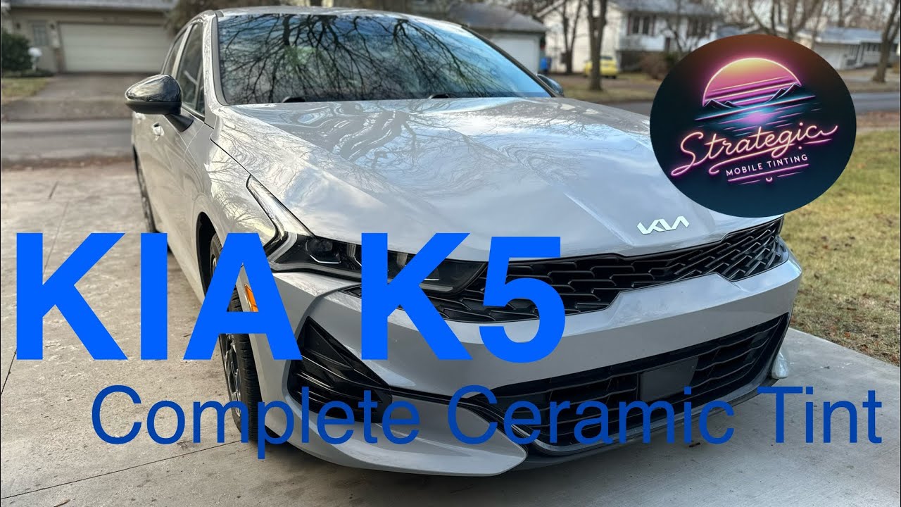 Ceramic Tint - 2023 KIA K5 - YouTube