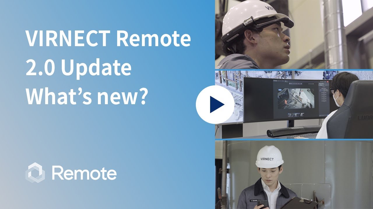 [VIRNECT Remote] 2.0 Update 'Multilateral Remote Co-working Through AR' - YouTube
