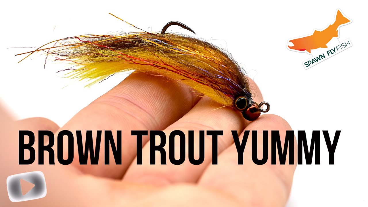 Brown Trout Yummy - Fly Tying Tutorial - Fly Pattern for Huge Trout ...