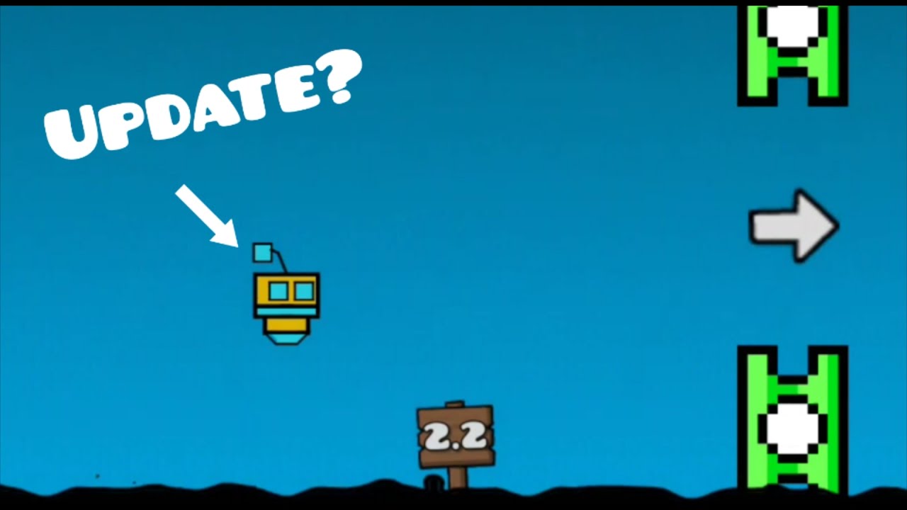 Geometry Dash 2.2 Swing copters update? - YouTube