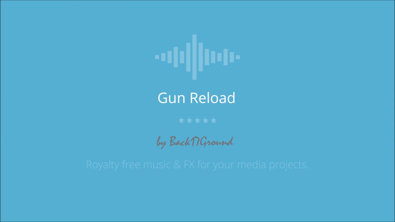 Gun Reload | Sound Effect Preview - YouTube