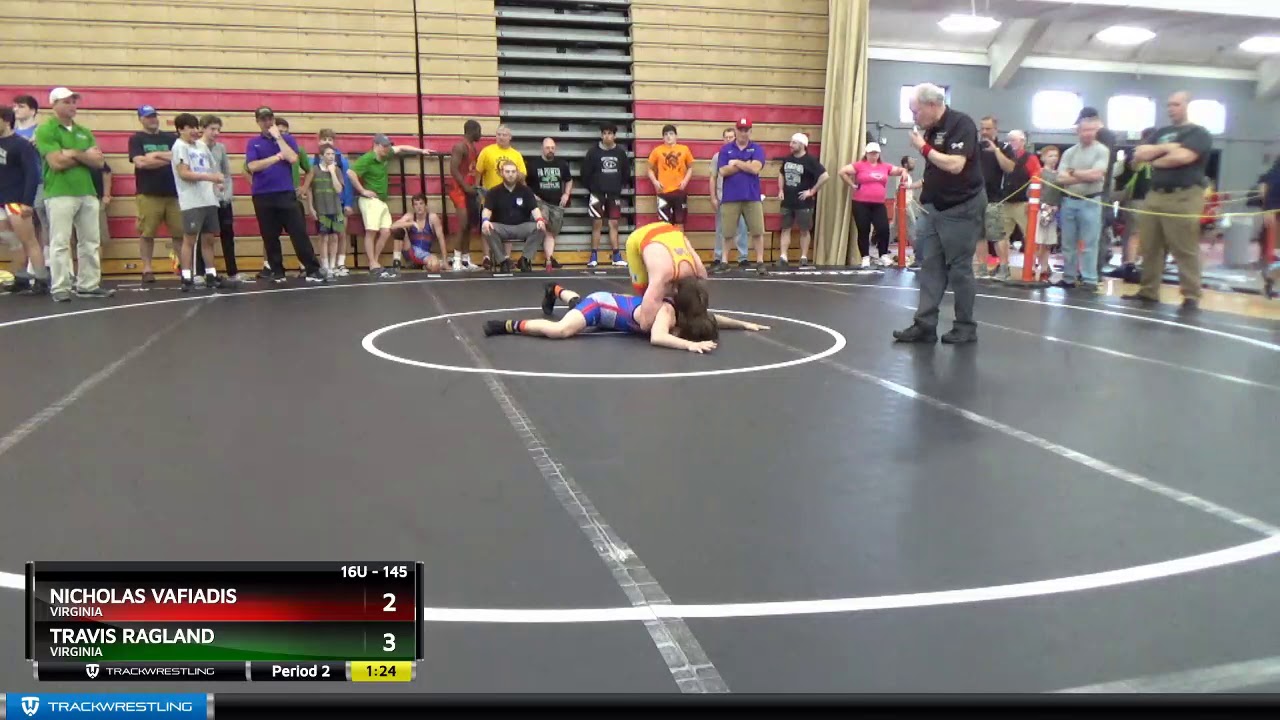 16U 145 Nicholas Vafiadis Virginia Vs Travis Ragland Virginia - YouTube