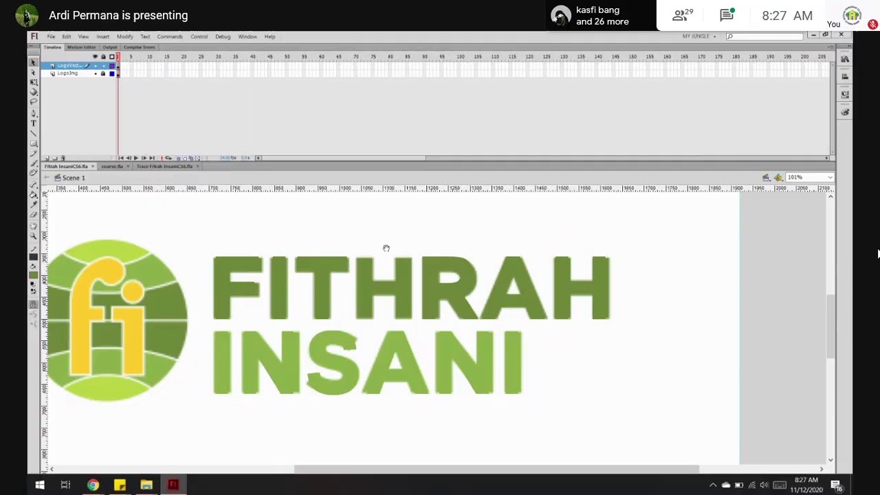 PELATIHAN DARING - ANIMASI 2D (ADOBE FLASH) - YouTube