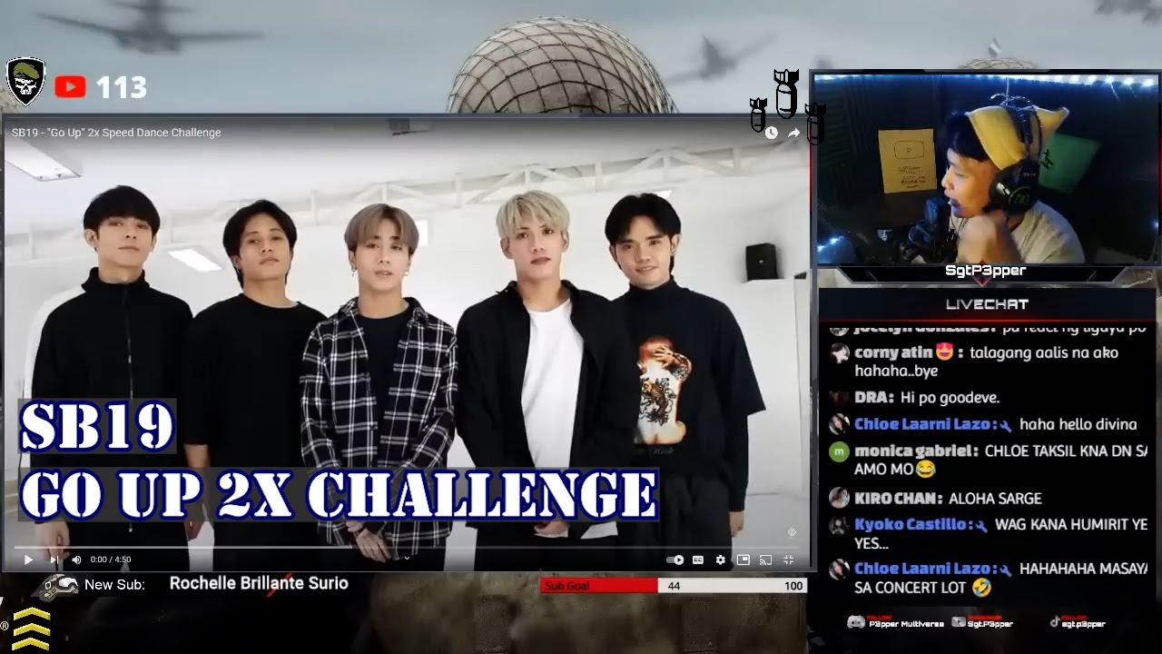 SB19 - GO UP 2x Challenge Live Reaction - YouTube