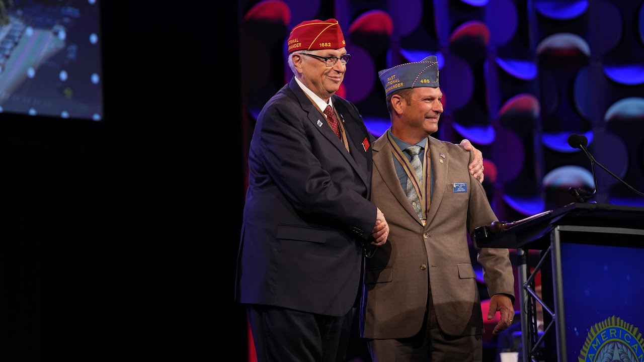 Sons of The American Legion Past National Commander addresses The ...