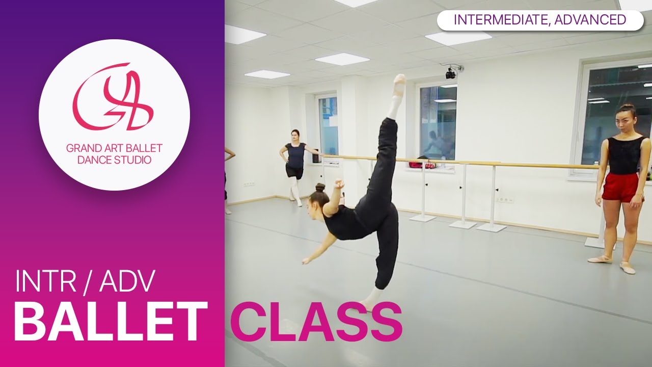 INTERMEDIATE / ADVANCED BALLET CLASS #ballet #adultballet #advanced #intermediate - YouTube