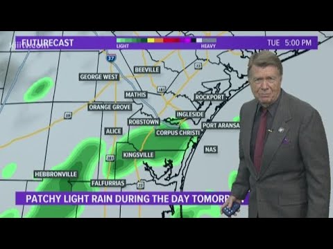 Bill Vessey's Tuesday forecast for South Texas - YouTube