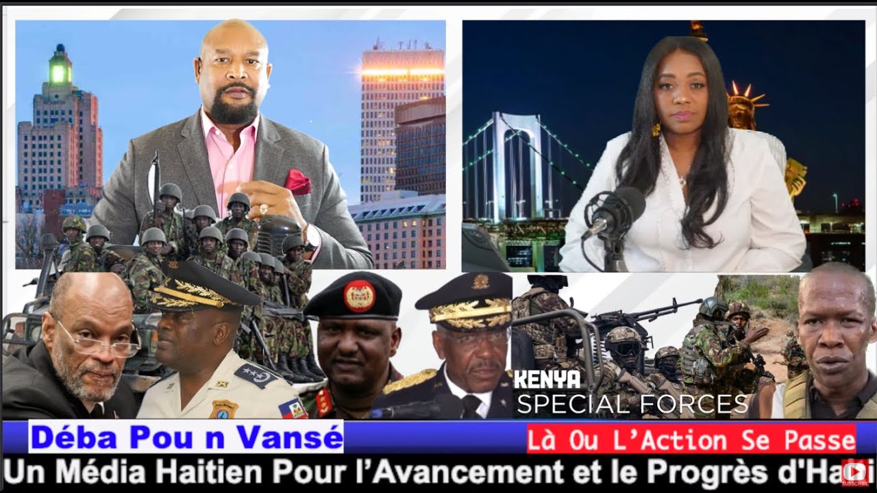20 AOÛT2023 MILITÈ KENYA RIVE ARIEL HENRY FRANTZ ELBE KI REZON YO LA ...