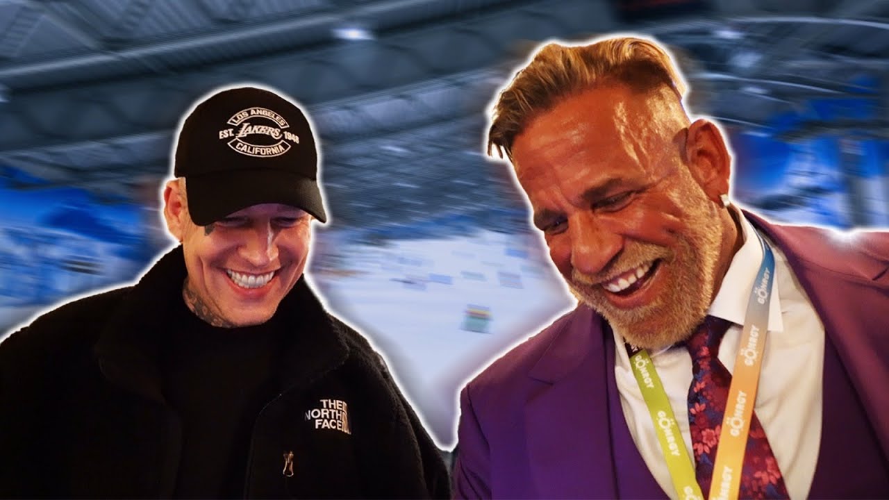 Ich war auch bei Monte! @montanablack #event #winterevent - YouTube