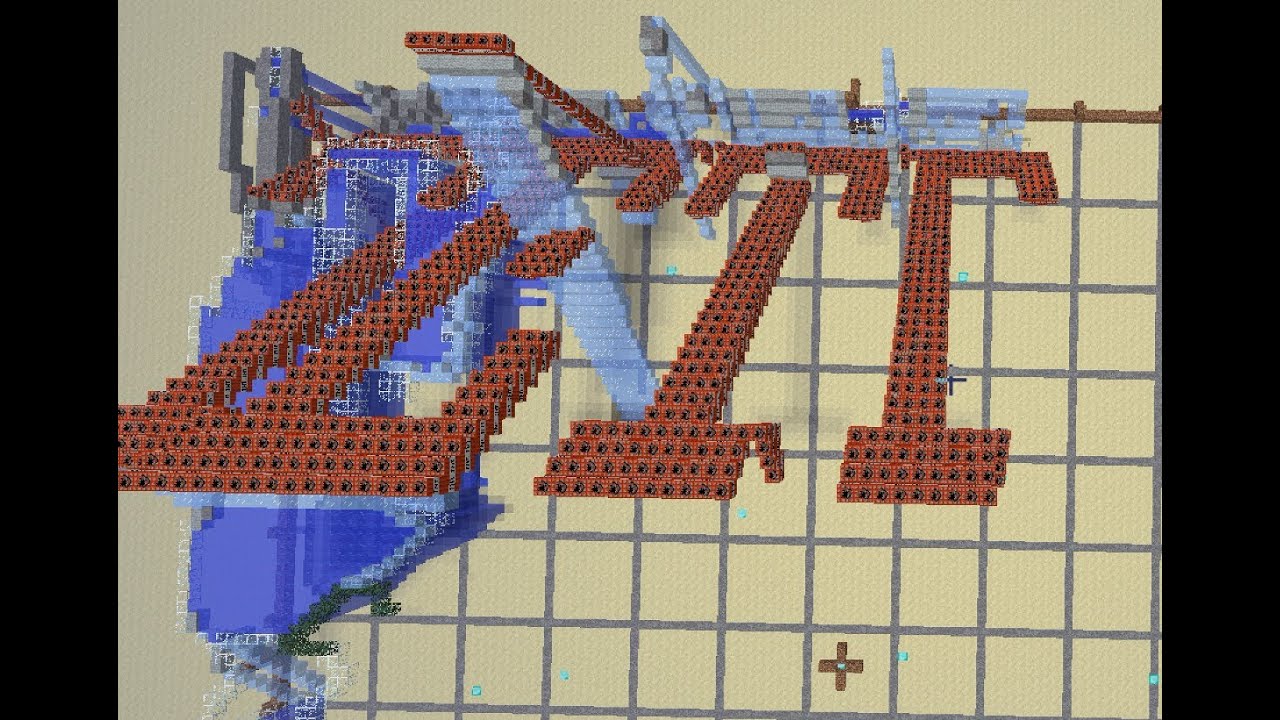 Let's Build - Tetris P1 - Pixel Map Art - Minecraft - YouTube